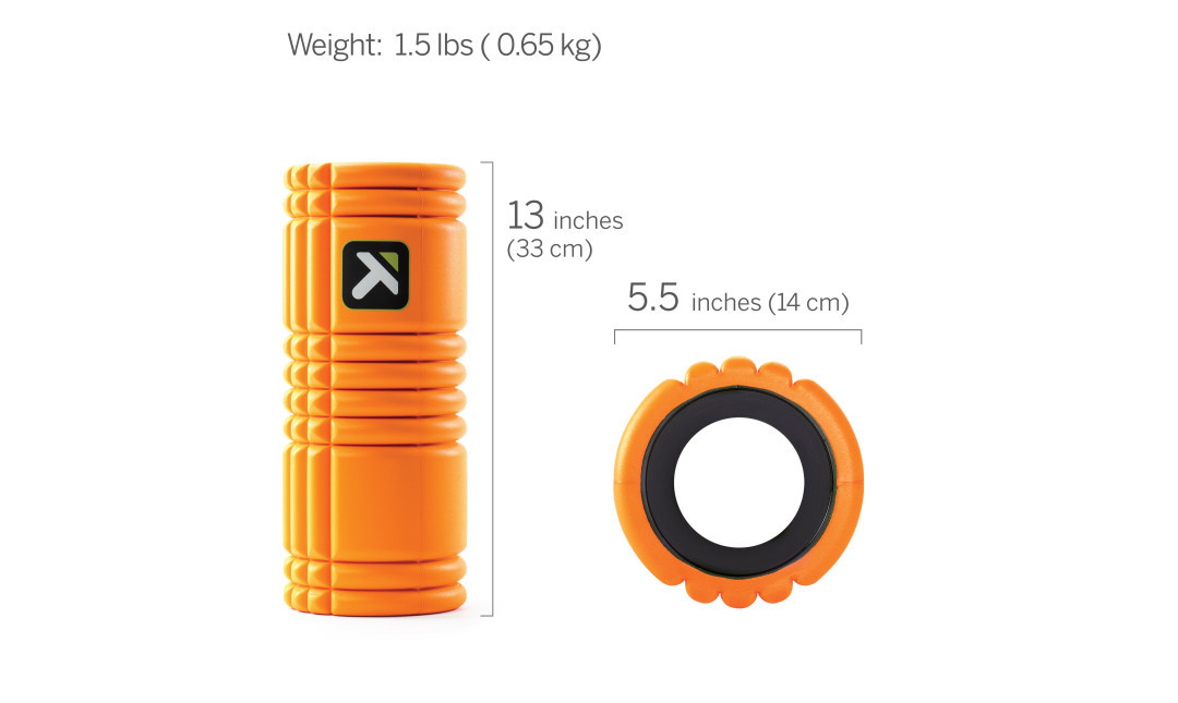 TriggerPoint GRID Foam Roller Black - Fishface Cycles